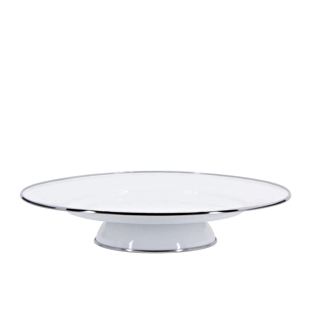 WW76 - Solid Cake Plate, White - UPC 619199763339 – Golden Rabbit ...
